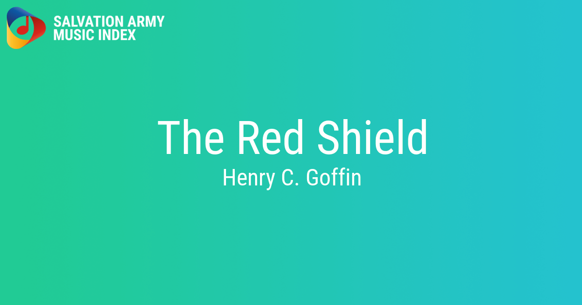 The Red Shield - Salvation Army Music Index