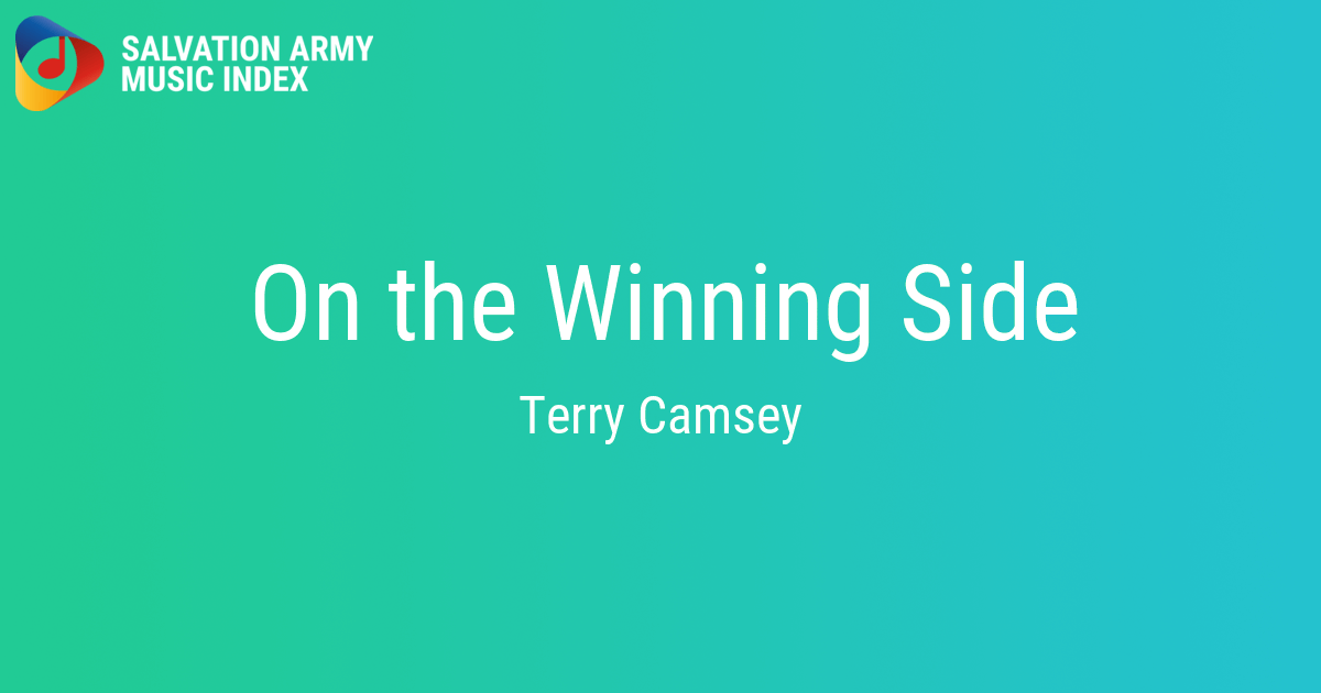 On the Winning Side - Salvation Army Music Index